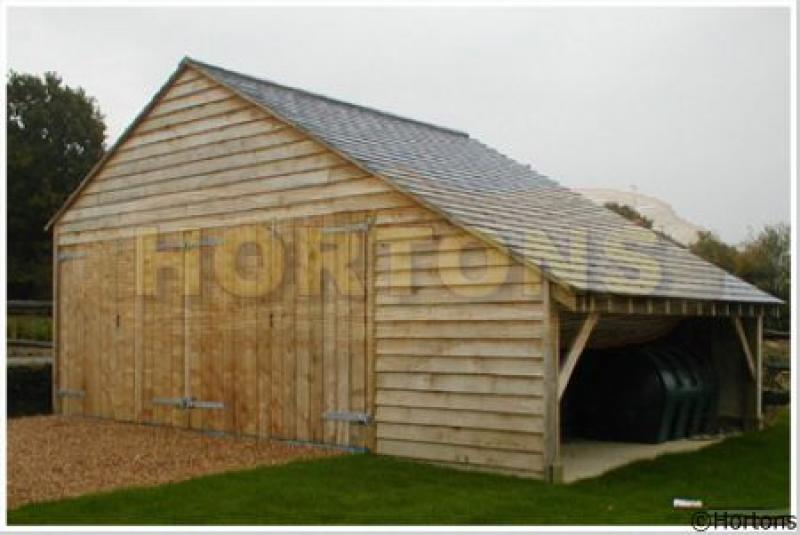 England Style Barns Post Beam Garden Sheds